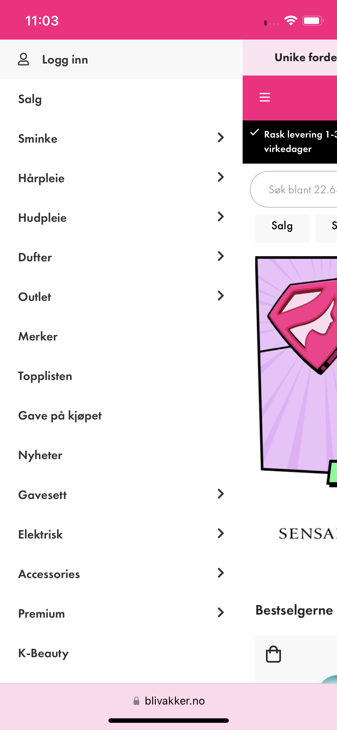 540 Mobile Navigation Menu Examples Baymard Institute